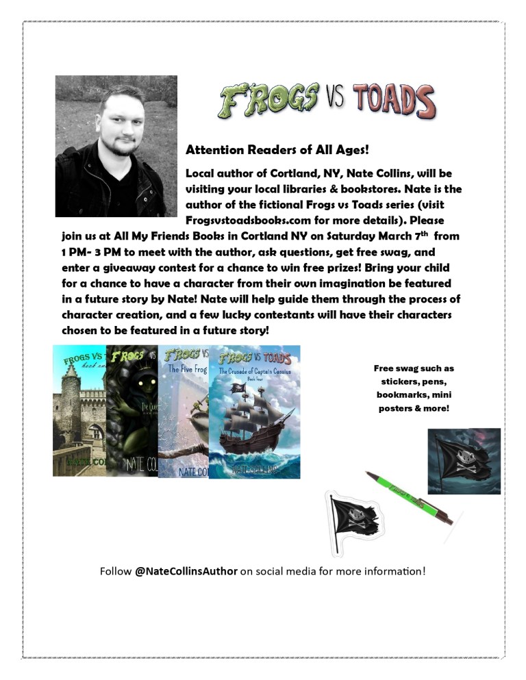 Meet & Greet Events – One small frog, one big adventure!